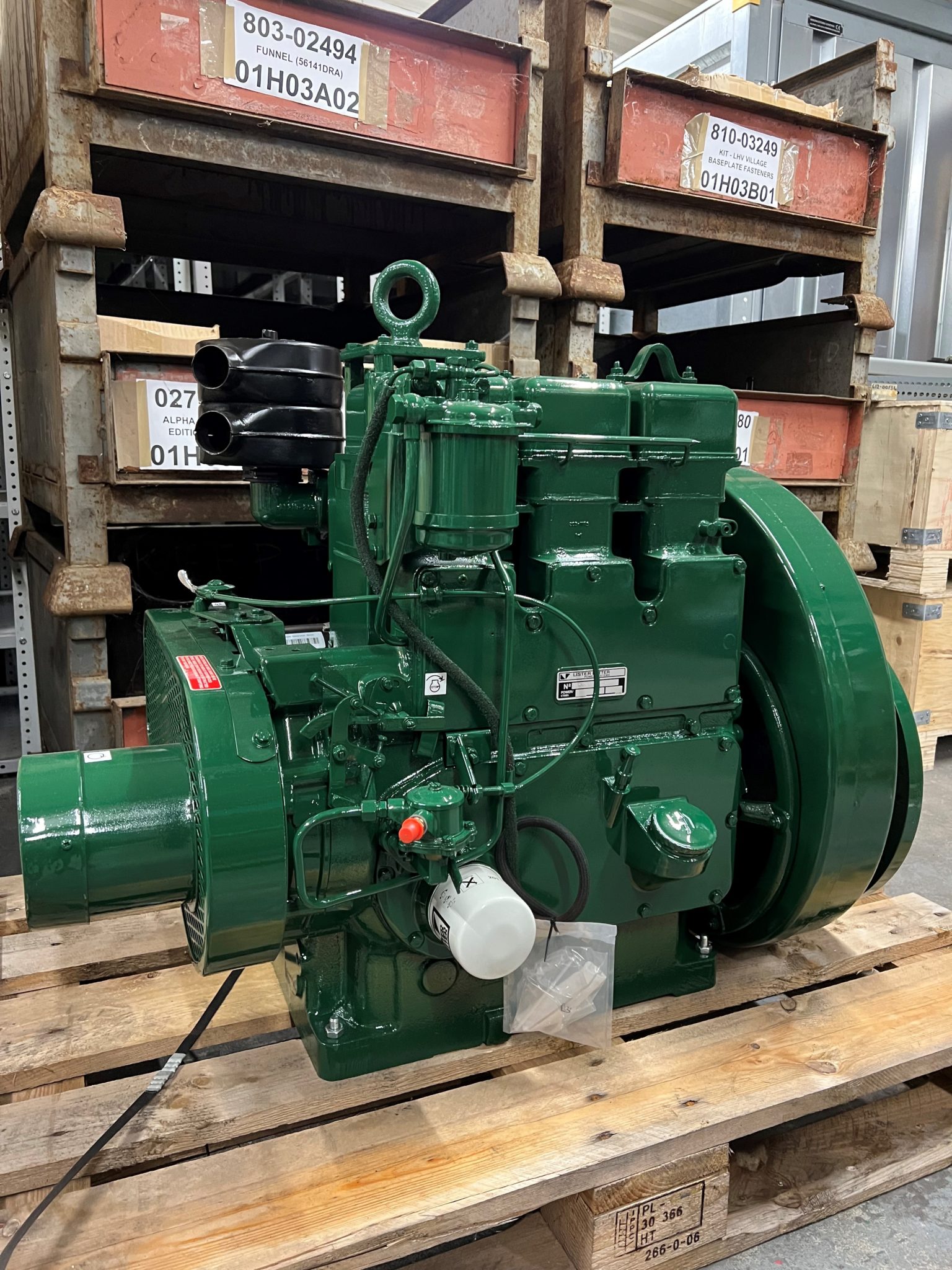 Reconditioned Lister ST3 - Before And After! - Sleeman & Hawken ...